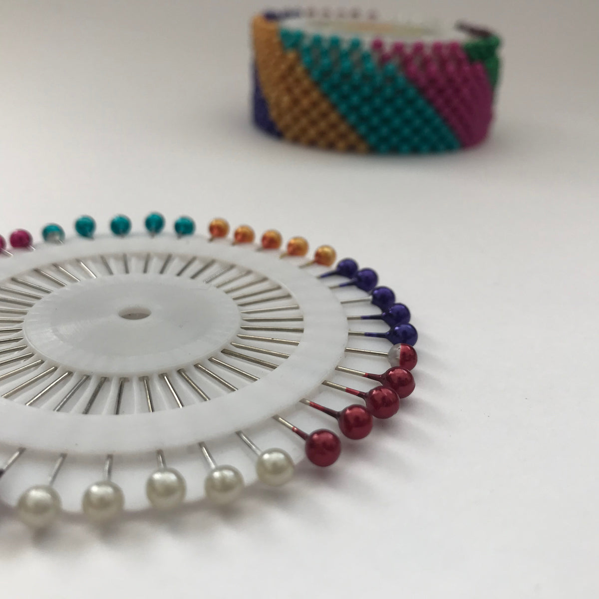 Pearl Headed Pin Wheel – The Sewing Institute